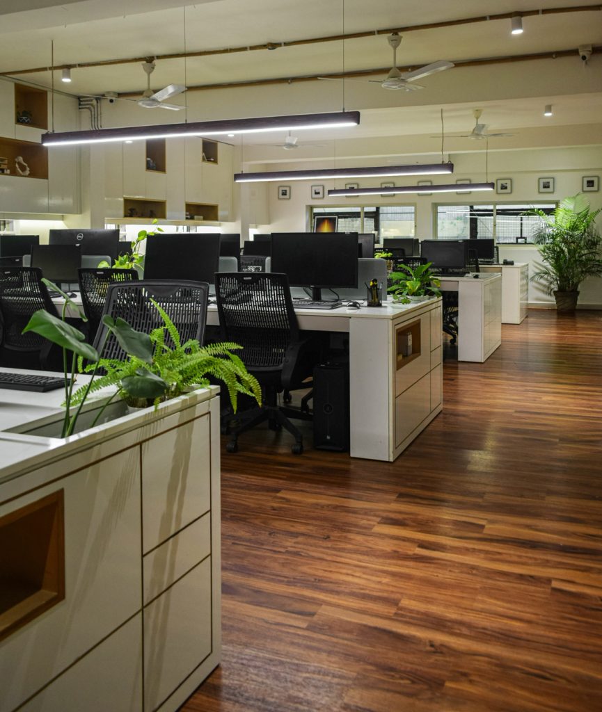 SAS OFFICE INTERIORS – Svamitva Architecture Studio
